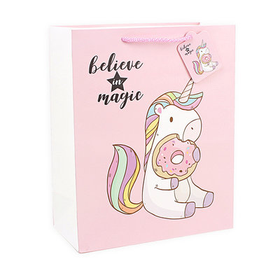 Colour paper bag private label cute design fruit packaging bags supplier