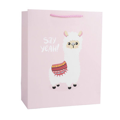 Creative cute design animal handmade kids toy packaging paper bag wholesale supplier