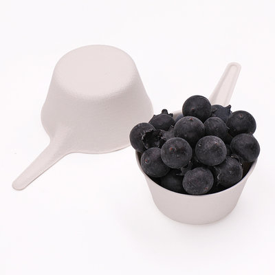 Biodegradable deep pan shape sugarcane salad tray disposable bagasse paper DIY mini tableware supplier