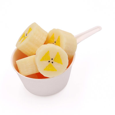 Biodegradable deep pan shape sugarcane salad tray disposable bagasse paper DIY mini tableware supplier