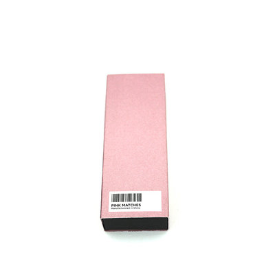 75mm Black Stick Pink Tip Matches Customized Logo Printing Candle Safety Matches supplier