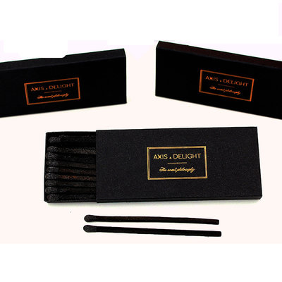 75mm Black Stick Head Matches Customized Logo Printing Candle Safety Matches Black Tip supplier
