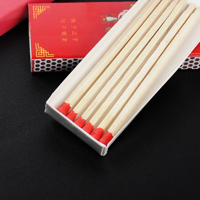 Red Head Wedding Matches Custom Logo Printing Safety Matches Red Tip supplier