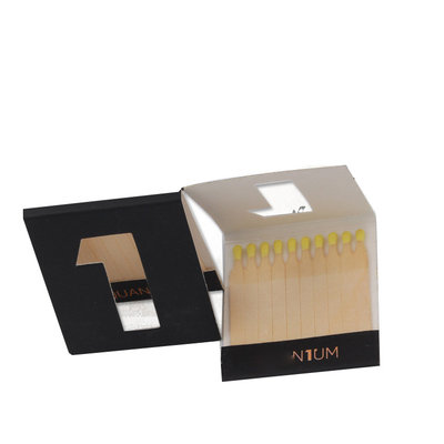 Custom Name Logo Printing Book Matches UV Printing Wooden Matches Stick Red Tip supplier