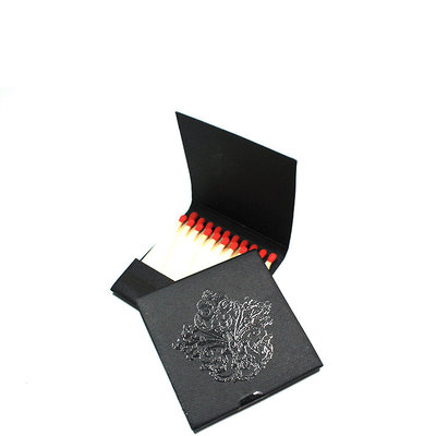 Custom Name Logo Printing Book Matches UV Printing Wooden Matches Stick Red Tip supplier