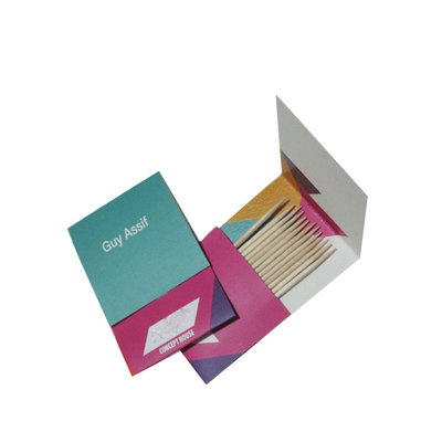 Custom Name Logo Printing Book Matches Safety Sheet Matches Wooden Matches Stick Red Tip Wholesale supplier