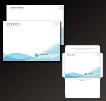 China colorful custom logo printed paper receipt envelope, High quality custom DL envelope printing supplier