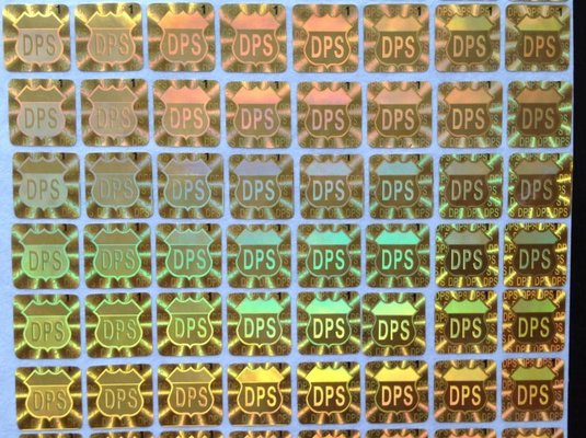 China 3D hologram sticker label printing, digital printing laser holograms label, Laser Effect Cheap Price Custom stickers supplier