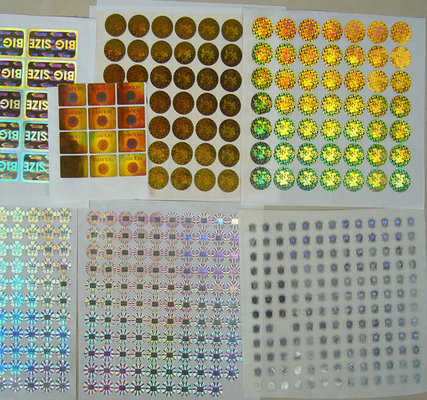 Custom printing peel off laser sticker, wholesale prices label sticker printing, 3D label sticker printing supplier