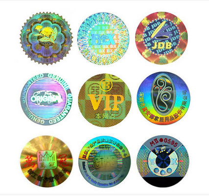 Custom printing peel off laser sticker, wholesale prices label sticker printing, 3D label sticker printing supplier