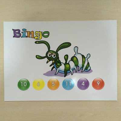 Bingo Card, Learning Card Wholesale, Number card personalized printing, board game card printing supplier