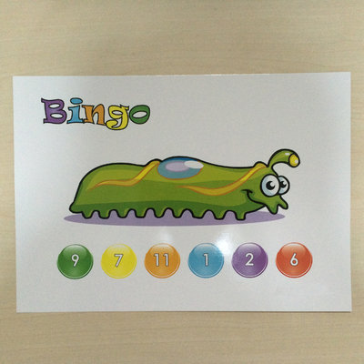 Bingo Card, Learning Card Wholesale, Number card personalized printing, board game card printing supplier