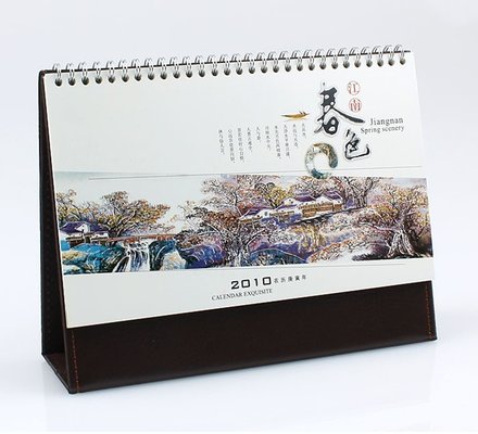 2018 calendar printing company, printing factory, calendar note printing, China printing factory supplier