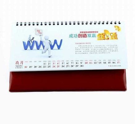 Custom Logo Promotional Calendar,Unique wholesale desk custom cheap printing paper funny desk calendar supplier