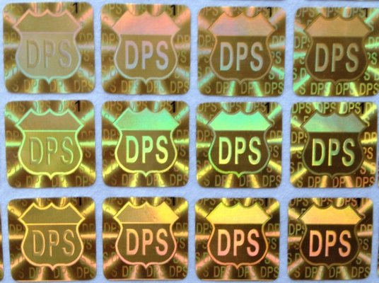 Hot Sale Round Vinyl Security Labels Custom Make Hologram Stickers, Cheap price anti-fake 3d hologram sticker supplier