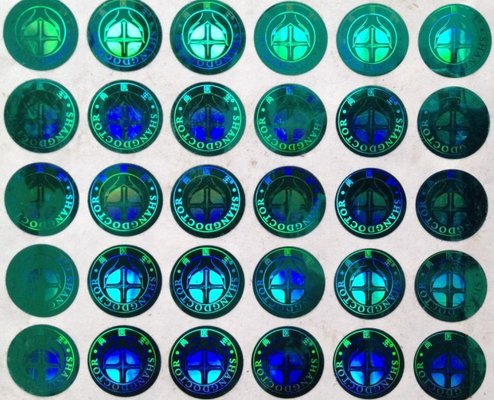 Factory High Quality 3D Hologram/Laser Sticker Label Printing, OEM self adhesive 3D clear transparent crystal sticker supplier