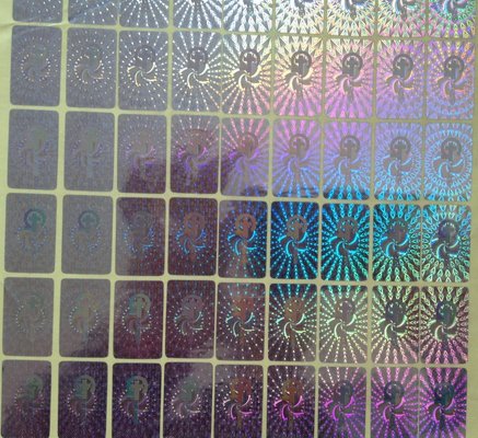 Factory High Quality 3D Hologram/Laser Sticker Label Printing, OEM self adhesive 3D clear transparent crystal sticker supplier
