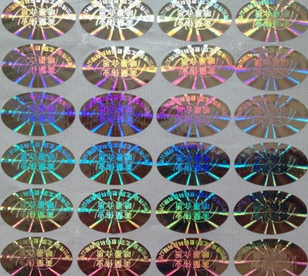 Factory Direct Anti-counterfeiting Adhesive 3D Hologram Logo Printed Custom Label, Custom printing high quality labels supplier