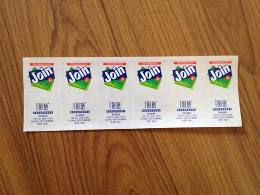 White PVC sturdy label printing, PVC label printing, Big size label printing service, vinyl sticker label printing supplier