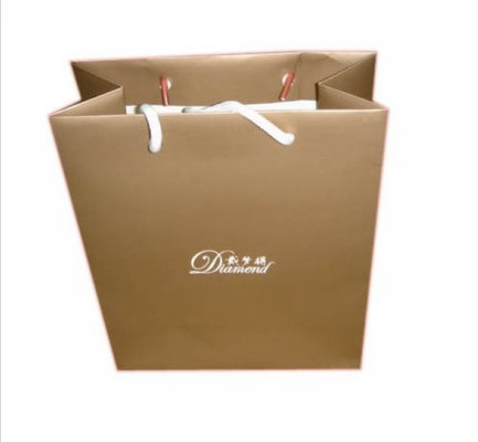 High quality cheap bag printing, artcard paper bag, packing sturdy bag with glossy laminated supplier
