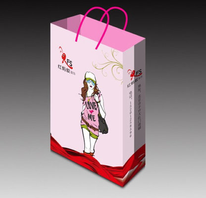 printed logo organza bags, cheap printed shopping bags, Cheap prices Discount Shopping Bags with own logo print supplier