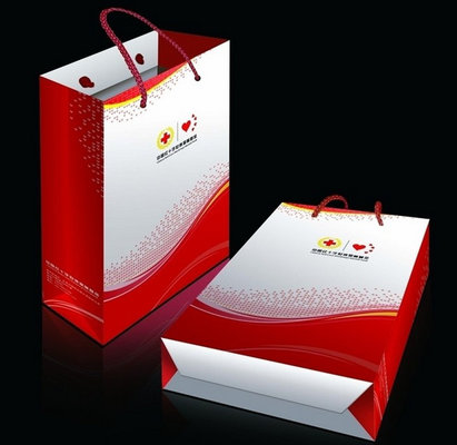 printed logo organza bags, cheap printed shopping bags, Cheap prices Discount Shopping Bags with own logo print supplier
