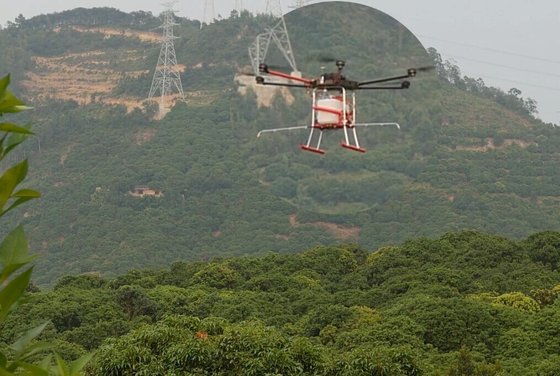 Fireflight Video GPS WIFI Precision Agriculture Drones For Diffusing Spray