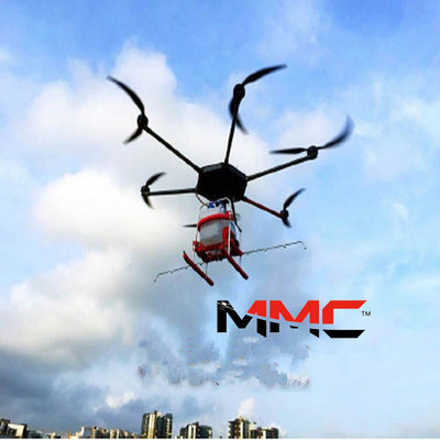 Agriculture Crop Dusting Drones , Retractable GPS WIFI RC Quadrocopter