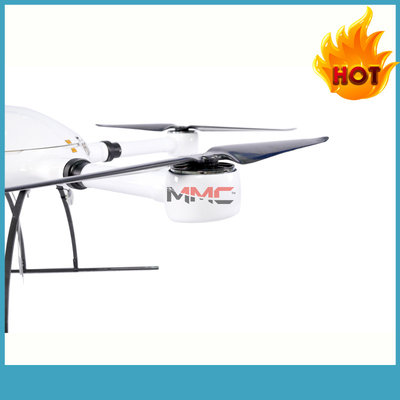 Professional White Firefighting Carbon Fiber Drone Frame SGS / ISO