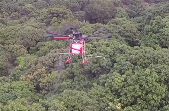 Fireflight Video GPS WIFI Precision Agriculture Drones For Diffusing Spray