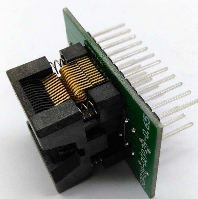 China programmer adapter Simple SSOP24 to DIP24 IC test socket adapter 0.65mm supplier