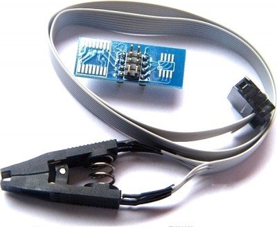 China programmer adapter SOIC8 SOP8 ic chip online testing clamp ISP DASH supplier