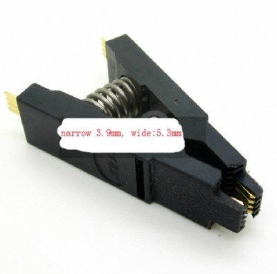 China programmer adapter BIOS Testing Clamp SOIC8 SOP8 Eprom IC Clamp supplier