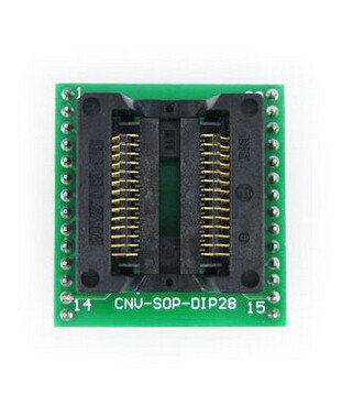 China programmer adapter SOP28 to DIP28 28 pin IC socket SOIC28 IC adapter supplier
