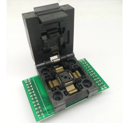 China programmer adapter 0.5mm QFP48 to DIP48 socket adapter TQFP48 LQFP48 burn-in test socket supplier