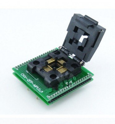China programmer adapter 0.8mm TQFP44 QFP44 to DIP40 40pin programmer Adapters supplier
