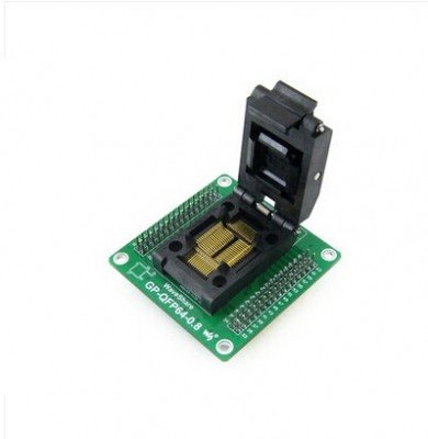 China programmer adapter 0.8mm QFP64 PQFP64 TQFP64 LQFP64 To DIP64 Adapters supplier