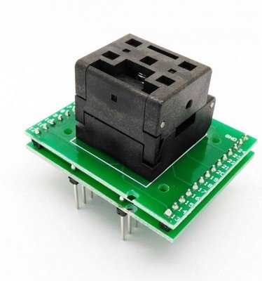 China programmer adapter QFN24 IC test socket adapter 4*4 0.5mm QFN24 supplier