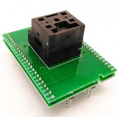 China programmer adapter QFN48 IC test socket adapter 7*7 0.5mm QFN48 supplier