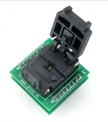 China programmer adapter QFN16 16 pin programming adapter MLF16 MLP16 supplier