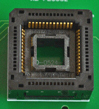 China programmer adapter Spring PLCC52 IC socket 1.27mm PLCC52 To dip52 base supplier