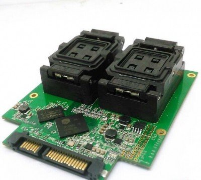 China programmer adapter BGA316 test socket SSD Hard disk test fixture with SM2246EN supplier