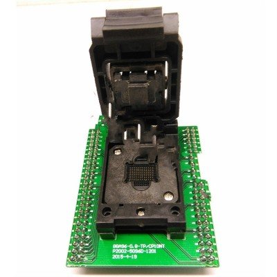 China programmer adapter BGA96 To DIP96 Flash Test Socket BGA96 flash programming adapter supplier