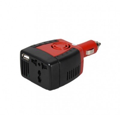 China Brand new DC 12V to AC 220V 150W vehicle Power Inverter with 5V USB output supplier
