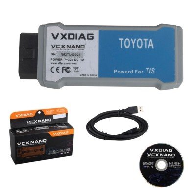 China china OEM WIFI VXDIAG VCX NANO OBD2 interface for Toyota supplier