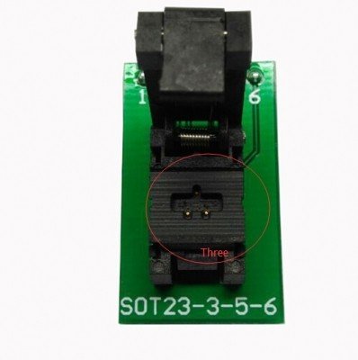 China Test socket SOT23 programming adapter 0.9mm SOT23 socket adapter supplier