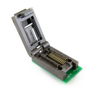 China Test socket 7.9mm SOP28 to DIP28 28 pin IC socket SOIC28 chip adapter supplier