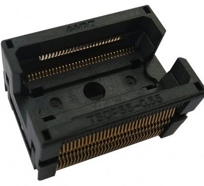 China Test socket TSOP66 programming adapter TSOP66 pin Pitch 0.65mm supplier