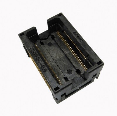 China Test socket Tsop54 programmer adapter TSOP 54pin Pitch 0.8mm Width 10.16mm supplier