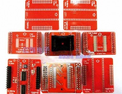 China Test socket 8pcs PSOP44 TSOP40 TSOP56 TSOP48 Socket for TL866CS TL866A supplier